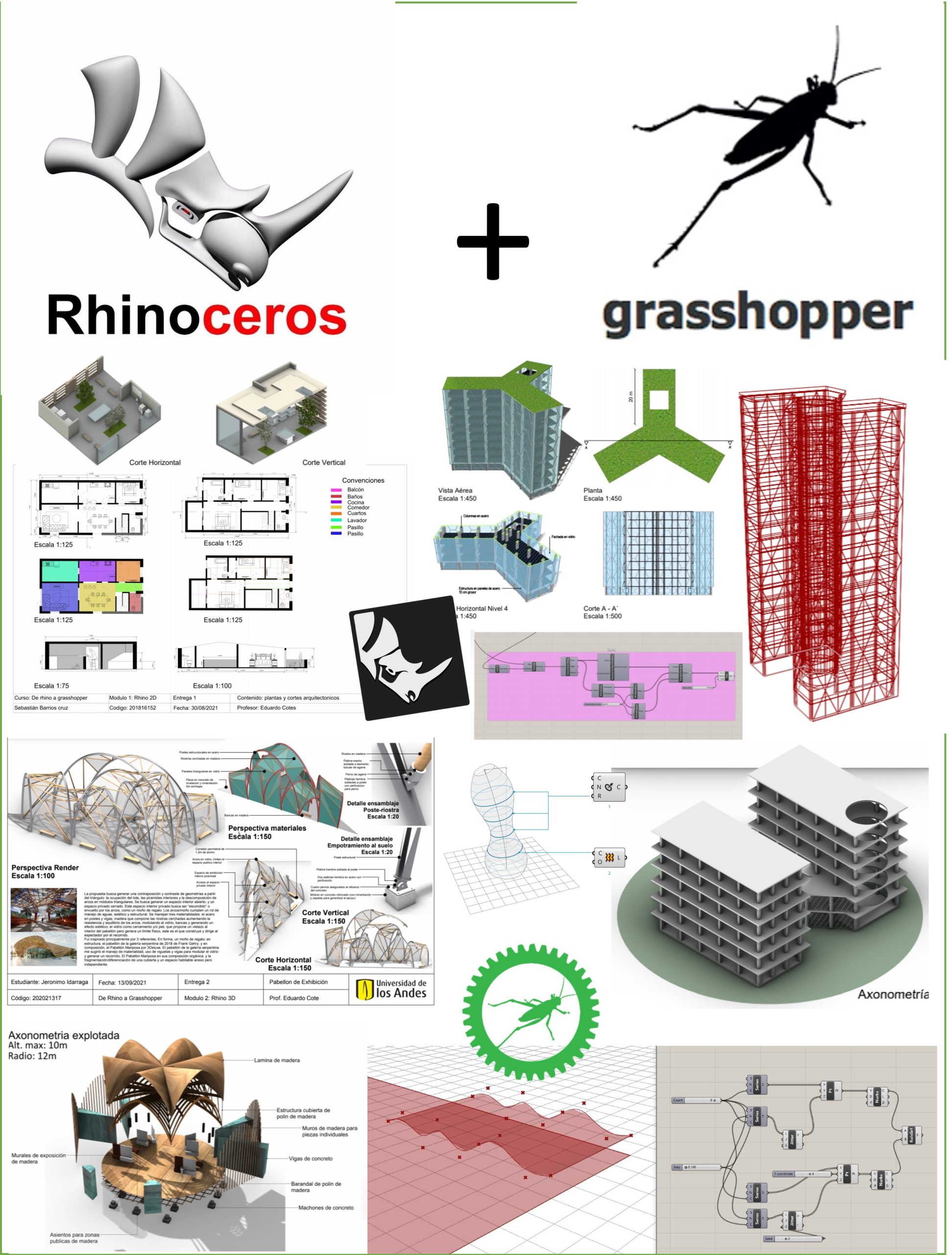 De Rhino a Grasshopper | Curso | Uniandes