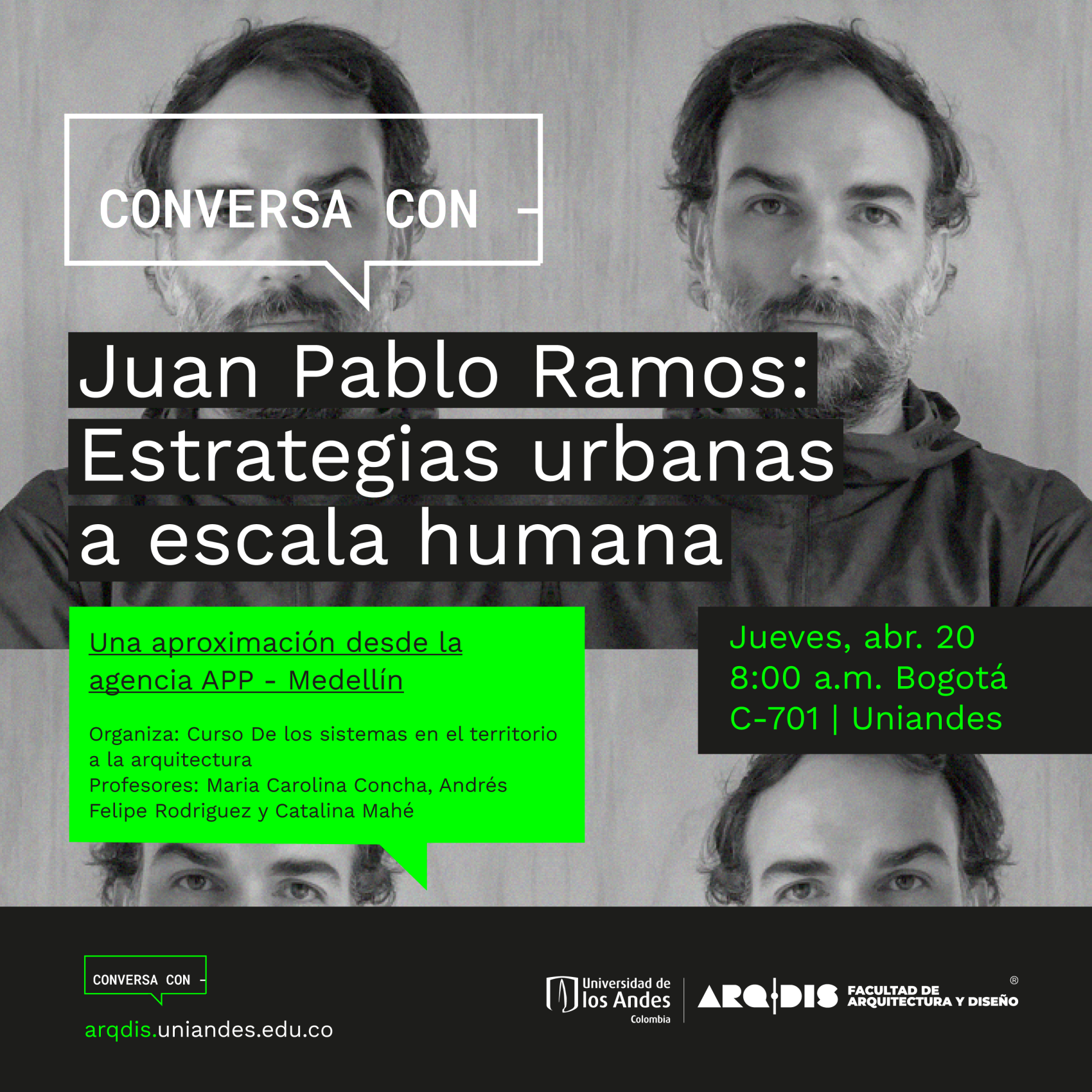 Conversa Con Juan Pablo Ramos | Uniandes