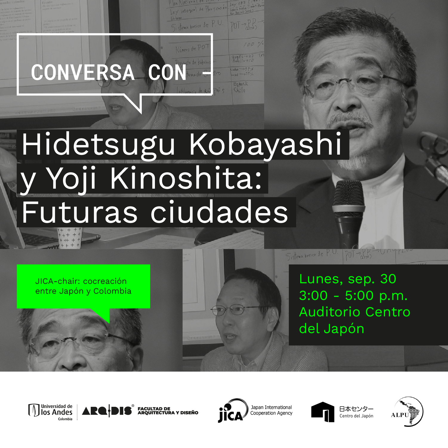 Conversa Con Hidetsugu Kobayashi y Yoji Kinoshita | Uniandes